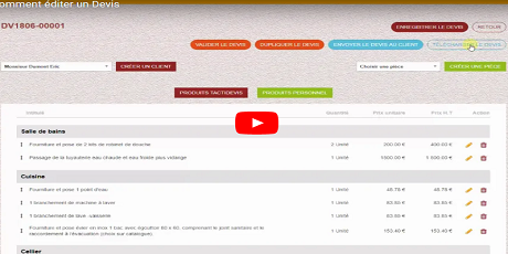 Comment éditer un devis en ligne facilement| Tactidevis